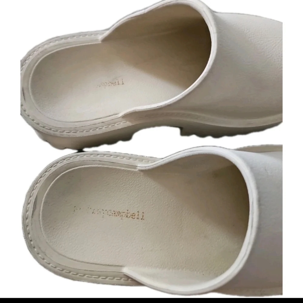 Jeffrey Campbell | Shoes | Jeffery Campbell Womens Beige Trendy Chunky ...